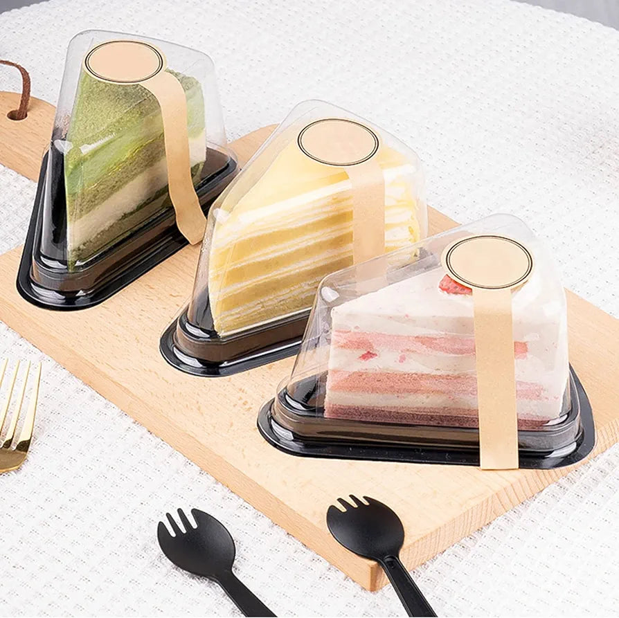 M703 Triangle Pastry PVC Box – Vinayak De Food Mart